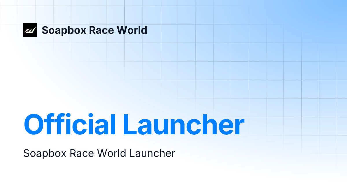 Official Launcher | Soapbox Race World